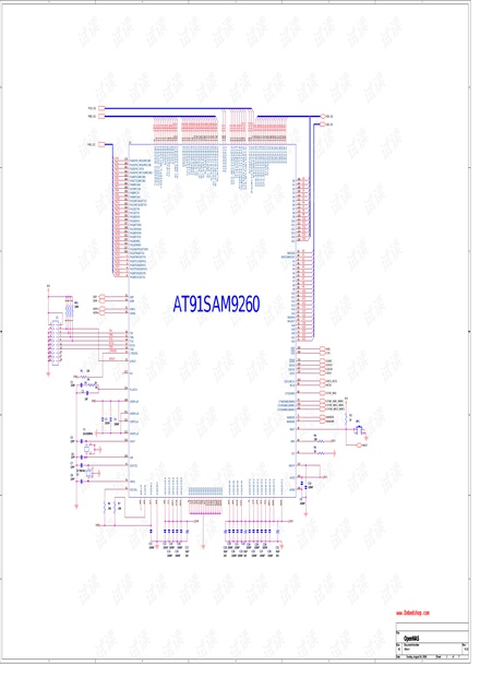 AT91SAM9260硬件原理图详细解析 - CSDN文库
