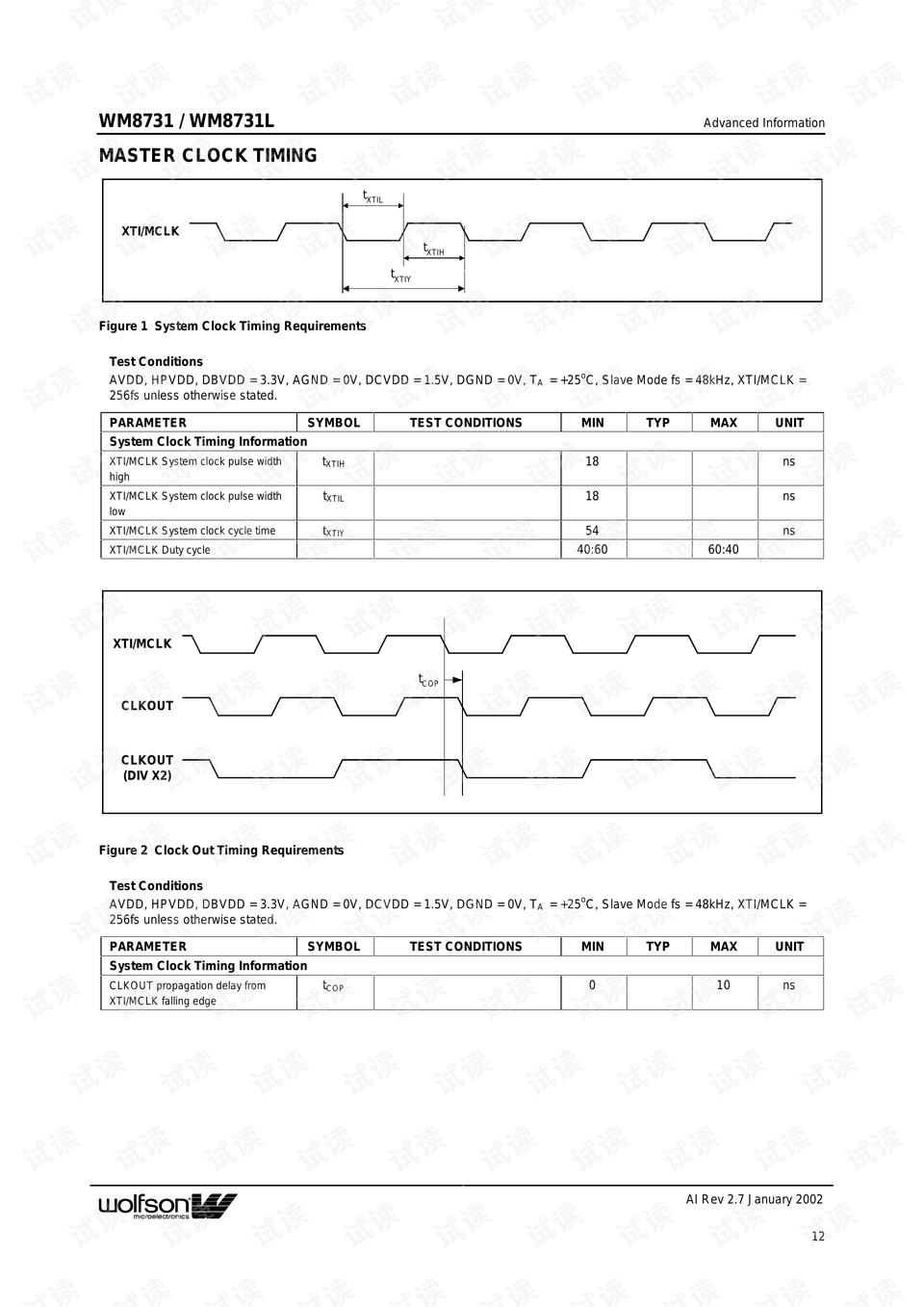 WM8731便携式音频CODEC技术手册 - CSDN文库