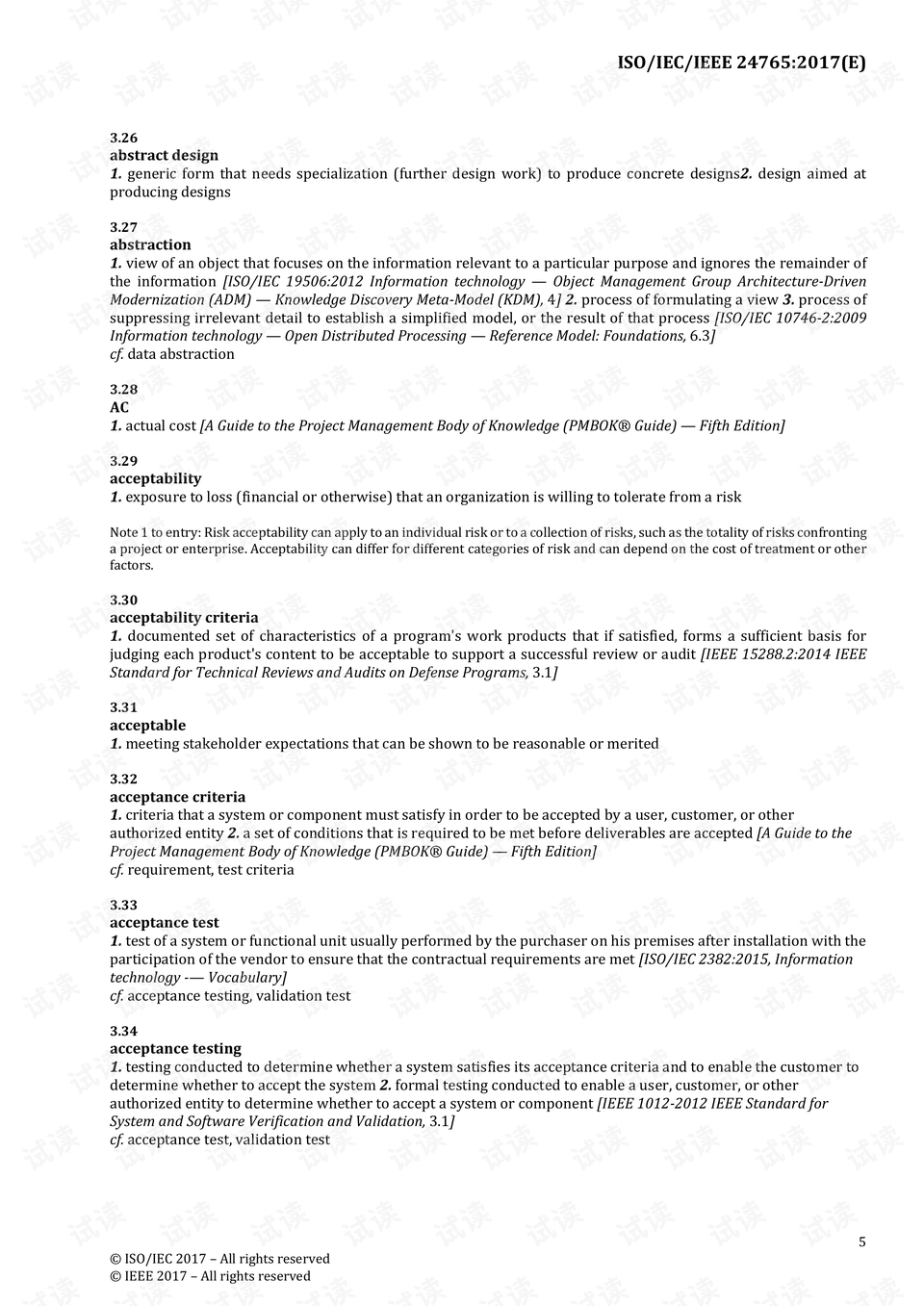 最新ISO/IEC/IEEE24765-2017系统和软件工程词汇-互联网文档类资源-CSDN下载