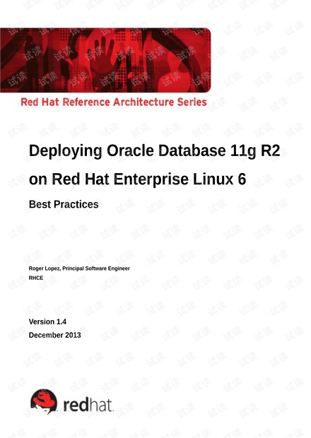 Red Hat Enterprise Linux 6下Oracle 11g部署最佳实践全攻略 - CSDN文库
