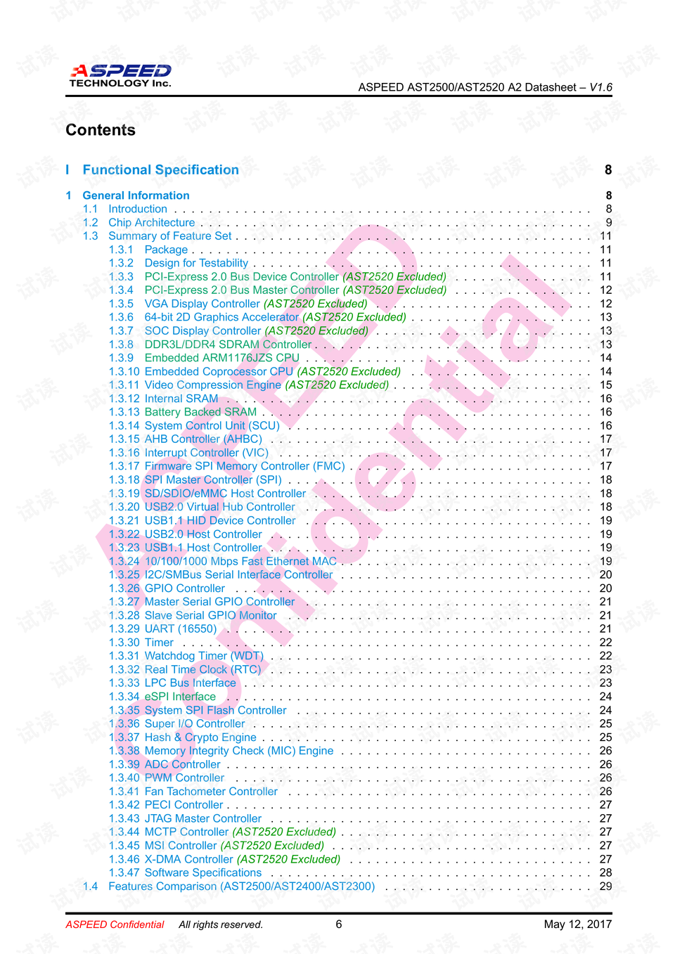 Aspeed2500datasheet_ast2500中文数据手册-硬件开发文档类资源-CSDN下载