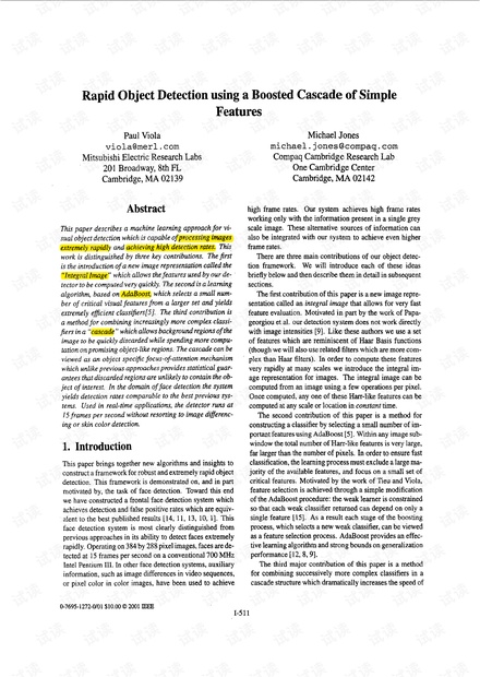 RapidObjectDetectionusingaBoostedCascadeofSimple ...