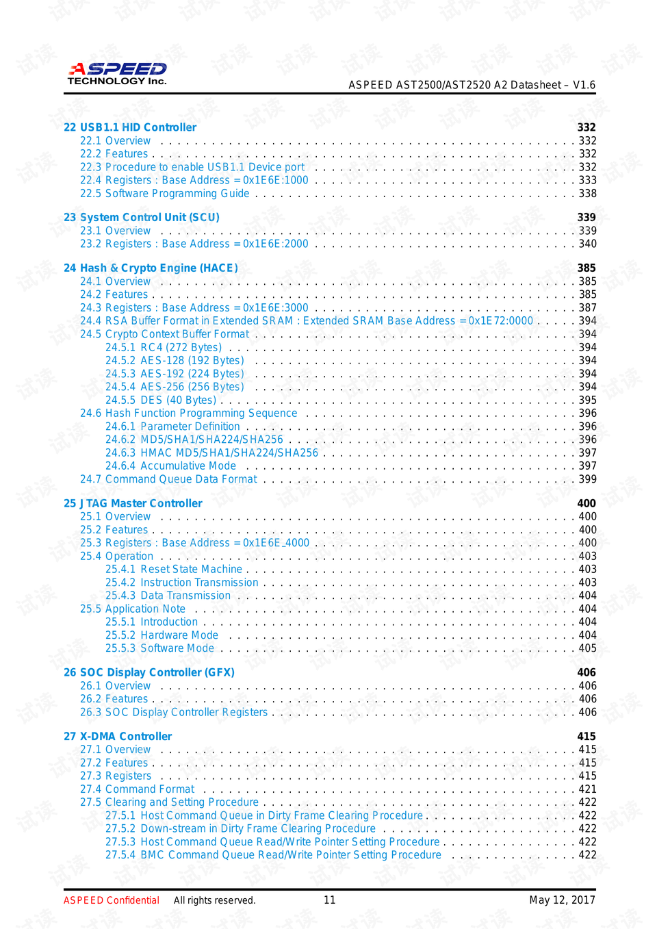 aspeedAST2500/AST2520v16带水印datasheet_ast2500-Linux文档类资源-CSDN下载