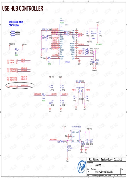 USB HUB gl850g原理图 - CSDN文库