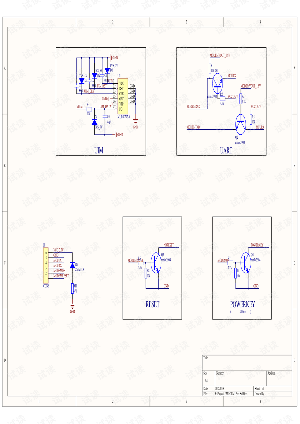 BC26 NBIOT开发板原理图详解 - CSDN文库