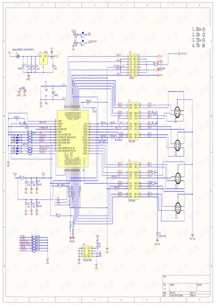 IP175G五口交换机自己画的原理图实测可用_ip175g原理图,ip175g资源-CSDN下载