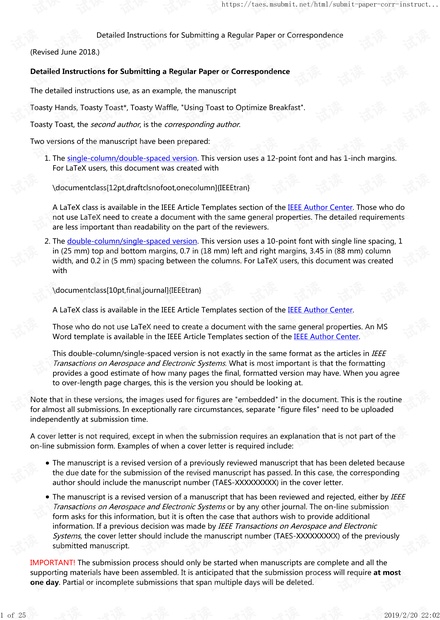 IEEETransactionsonAerospaceandElectronicSystems详细投稿指南_IEEETAES资源-CSDN下载
