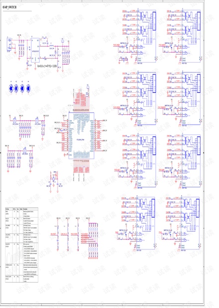 RTL8309N-8口交换机原理图_rtl8309n电路图,rtl8309原理图资源-CSDN下载