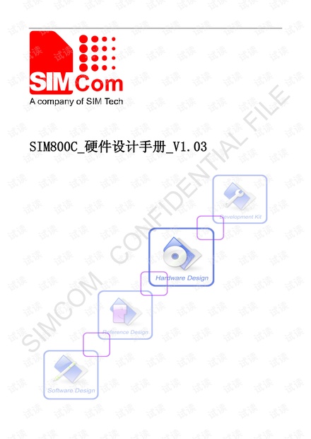 SIM800C硬件设计与接口应用指南 - CSDN文库