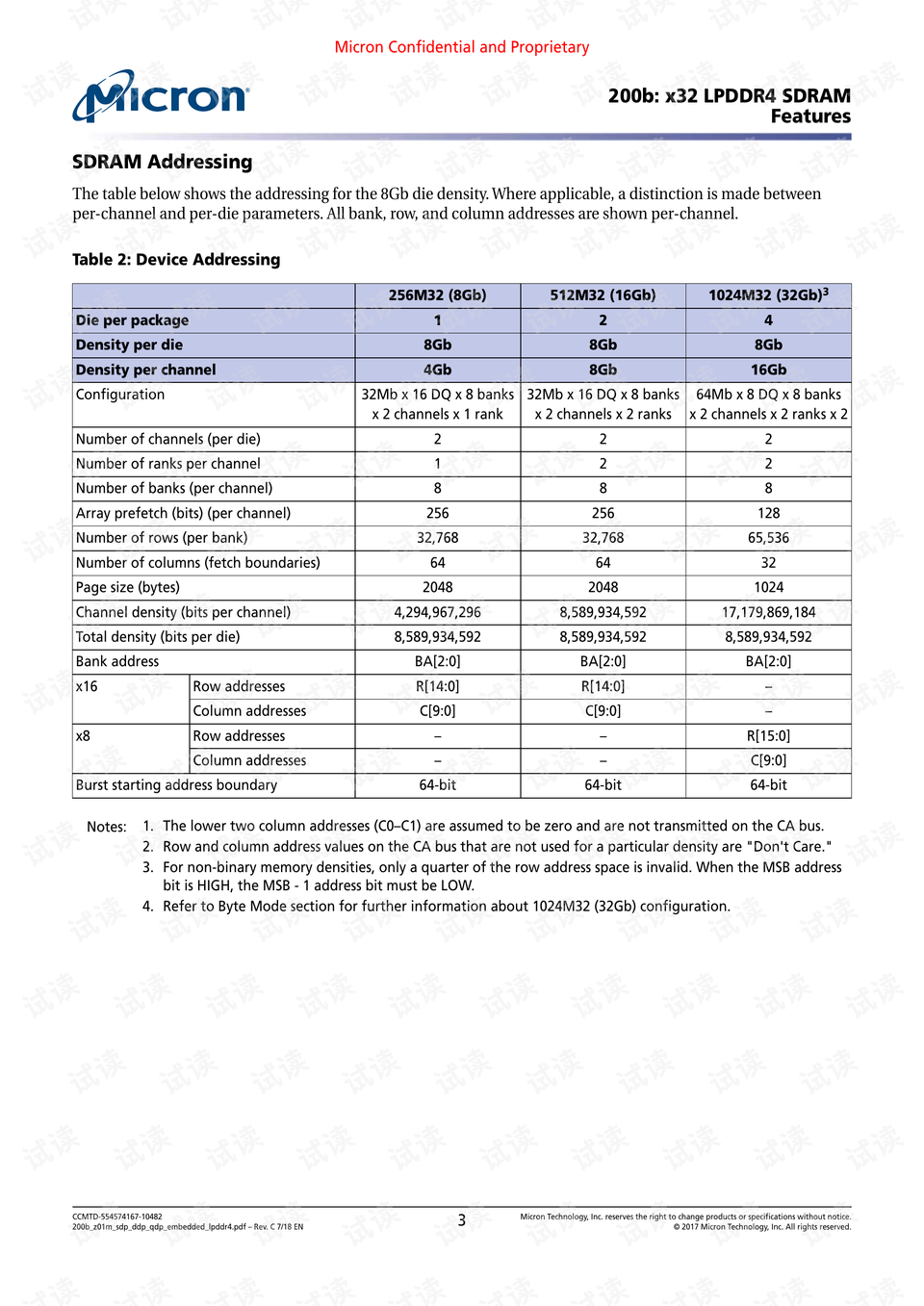 Micron Lpddr4 Pdf 硬件开发文档类资源 Csdn下载