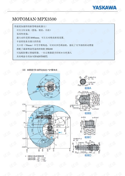 安川机器人-MPX3500产品样本.pdf资源-CSDN下载