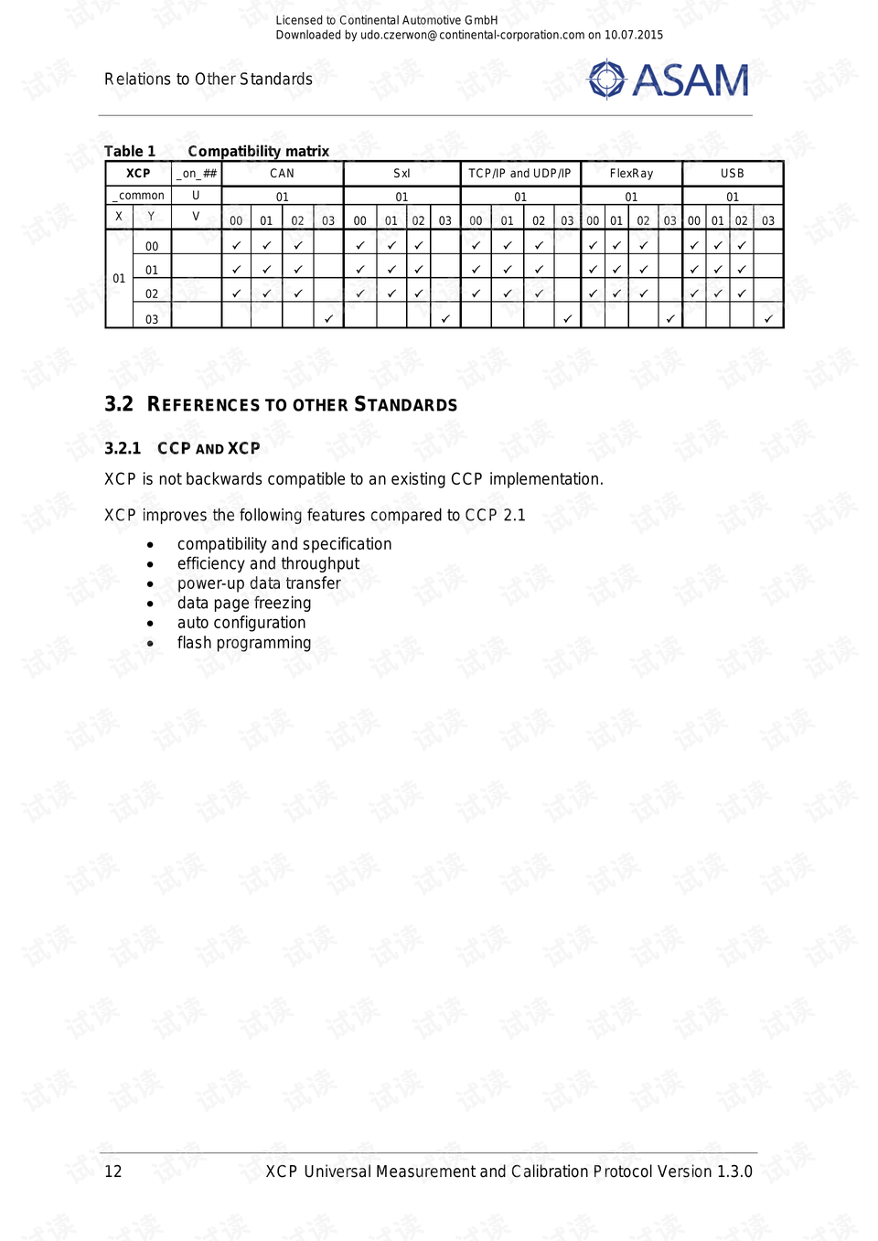 Asam Ae Mcd 1 Xcp Bs Protocol Layer Specification V1 3 0 Pdf C文档类资源 Csdn下载