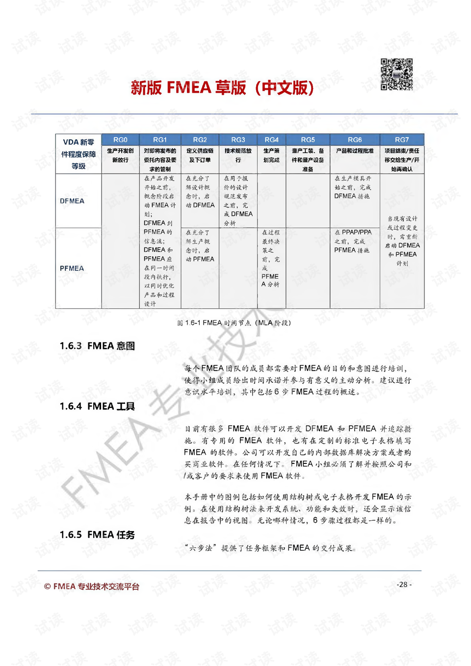 FMEA第五版中文版发布：全新六步法与FMEA-MSR - CSDN文库