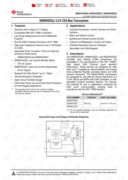 SN65HVD230.pdf_sn65hvd230典型电路资源-CSDN下载