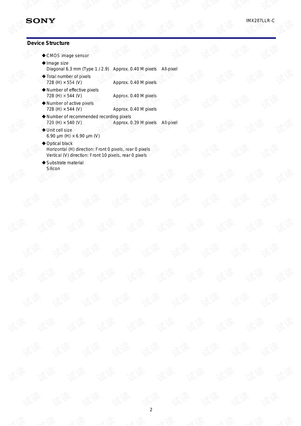 IMX287LLR-C_Data_Sheet(E)_E17607.pdf_索尼IMX287资源-CSDN下载