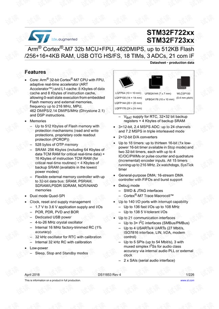 STM32F722xx，STM32F723xx手册_stm32f722参考手册资源-CSDN下载