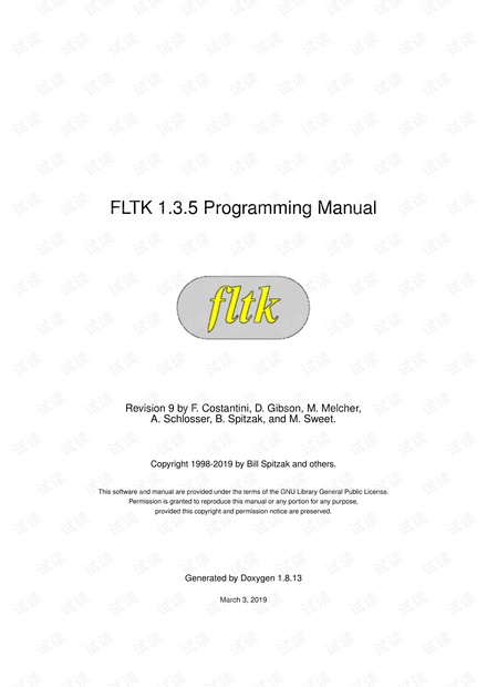 FLTK电子教程.PDF_fltk教程资源-CSDN下载