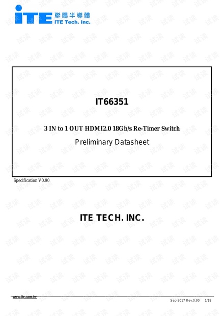 IT66351_Datasheet_v0.90.pdf_IT6565资源-CSDN下载