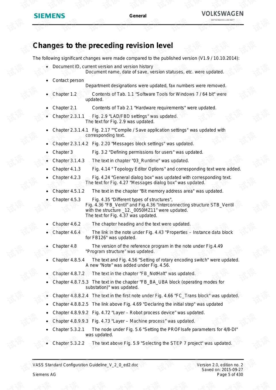 德国大众VASS标准配置指南StandardConfigurationGuideline_V_2_0_ed2.pdf-制造文档类资源-CSDN下载