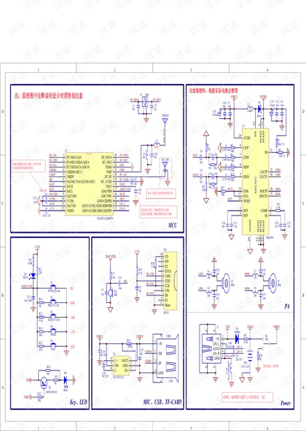 AC6925A蓝牙方案标准原理图V2.0(精简版).pdf_ac6925a芯片资料,ac6925a芯片资料pdf资源-CSDN下载