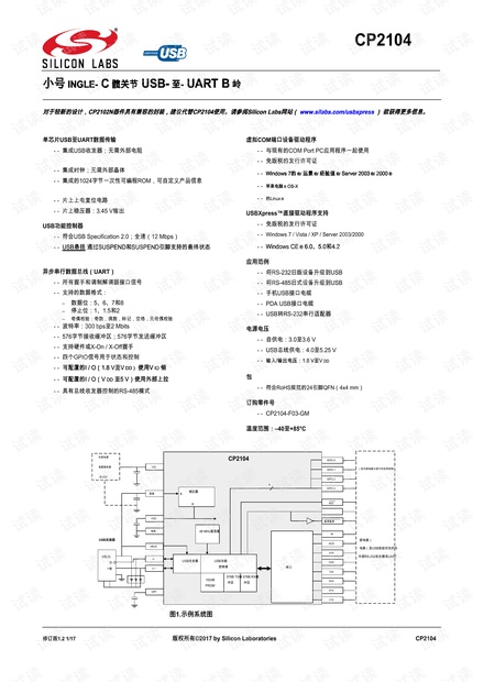 "CP2104USB至UART桥接控制器应用方案" 资源-CSDN下载