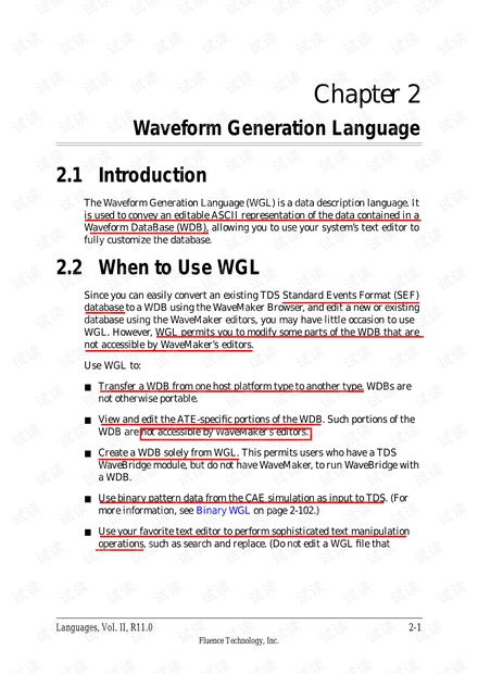 WaveformGenerationLanguagefromFluenceTechnology,Inc资源-CSDN下载