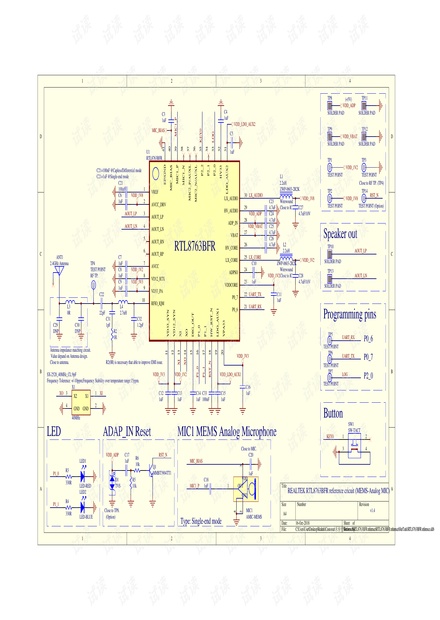 RealtekRTL8763BFRreference-MEMS_AMIC_1v4.pdf资源-CSDN下载