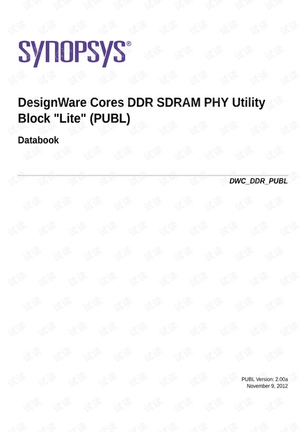 dwc_ddr3phy_publ_db.pdf_dwc_ddr资源-CSDN下载