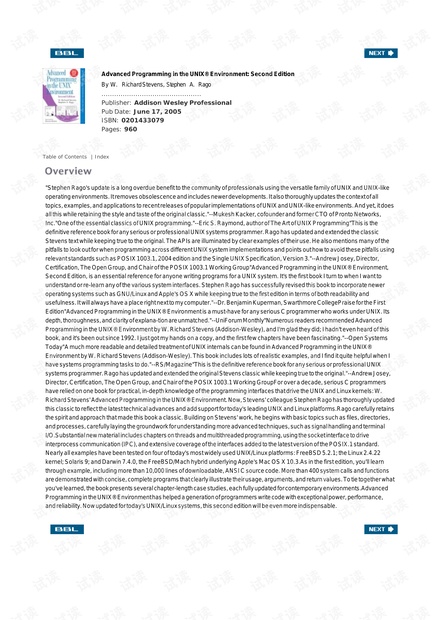 Unix环境高级编程第二版:权威指南 Csdn文库 4440