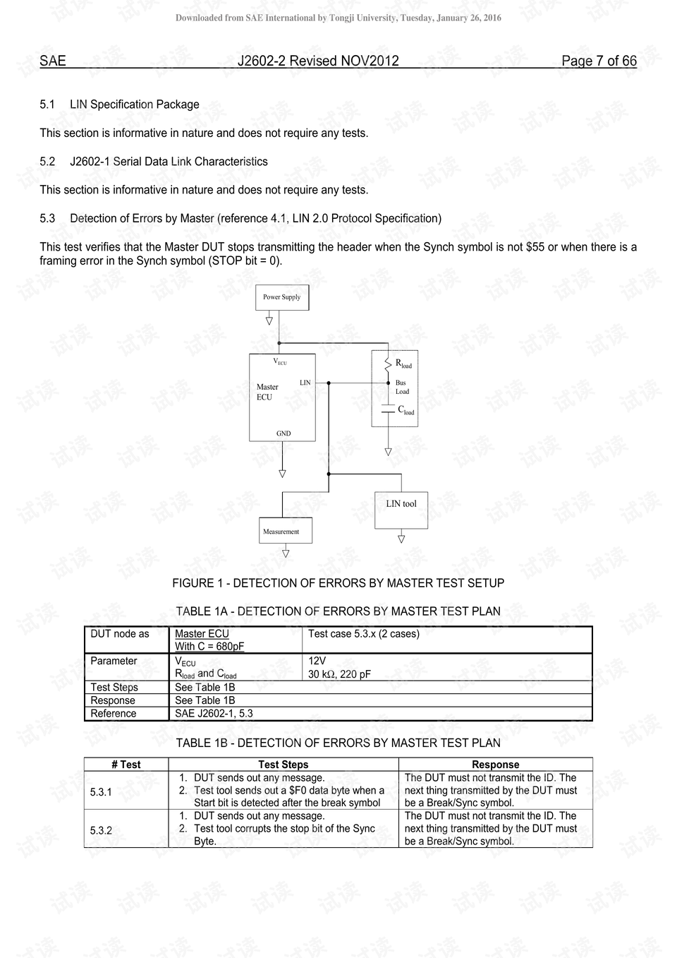 SAEJ2602-2-2012-LINNetworkforVehicleApplicationsConformanceTest.pdf-嵌入式 ...