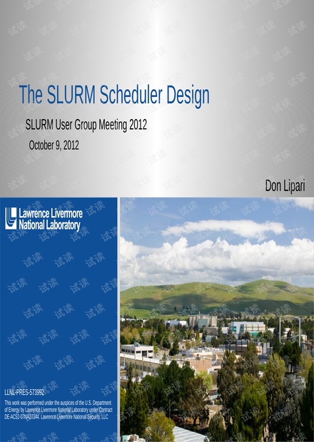 slurm调度设计文档_slurm资源-CSDN下载