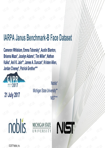 IJB-B（IARPAJanusBenchmark-BFaceDataset）_ijb数据集资源-CSDN下载