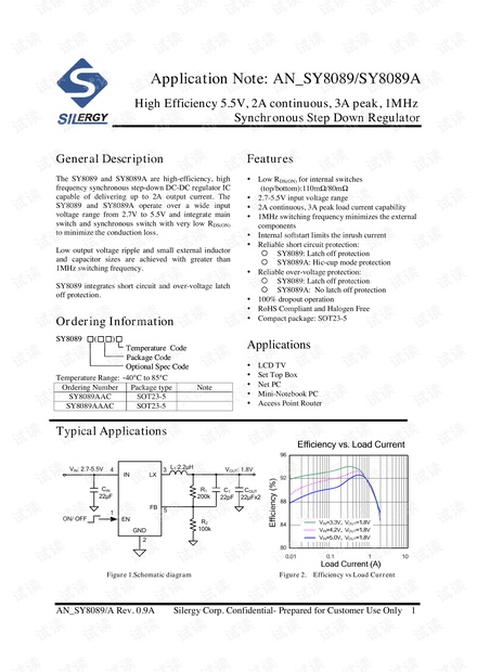 电路产品SY8089使用说明 资源-CSDN下载