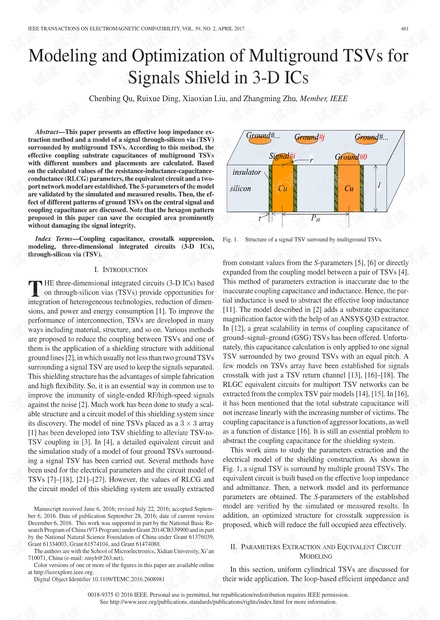 3D IC中多接地TSV的高效信号屏蔽模型与优化 - CSDN文库