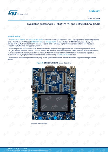 【免费】STM32H747XI和STM32H757XI评估板的用户手册（英文）资源-CSDN文库