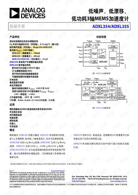 【免费】adxl354_355低功耗3轴MEMS加速度计中文数据手册_tm1629应用电路图资源-CSDN下载