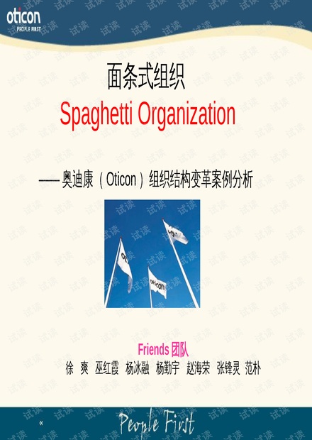 面条式组织--奥迪康（Oticon）组织结构变革案例分析(PPT18).ppt资源-CSDN下载