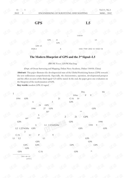 GPS现代化进程与L5信号详解 - CSDN文库