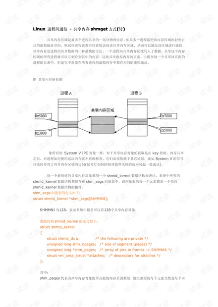 Linux_进程间通信共享内存shmget方式详解_linuxshmget资源-CSDN下载