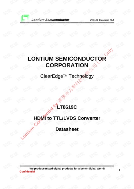 LT8619CDatasheetR1.4_lt8619c数据手册,lt8619c资源-CSDN下载