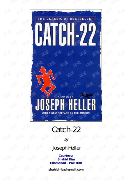 Catch-22.约瑟夫海勒.英文版.文字版.pdf资源-CSDN下载