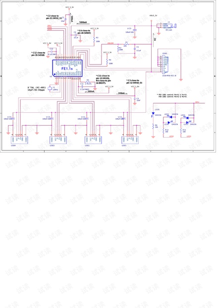 fe1.1susbhub电路图_fe1.1s参考电路资源-CSDN下载