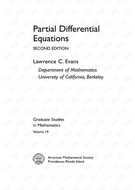 Lawrence_C._Evans_Partial_Differential_Equati.pdf_偏微分方程英文版pdf,evans的偏微分 ...