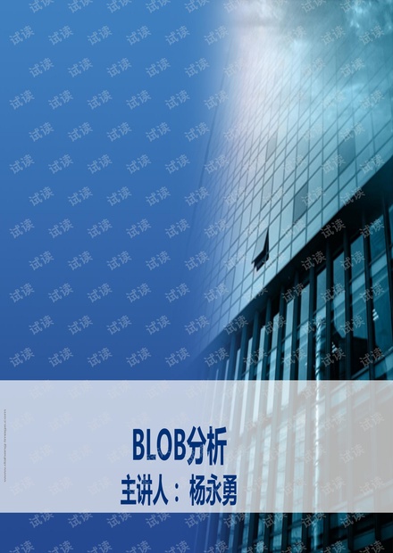 HALCON BLOB分析：图像处理与阈值分割方法详解 - CSDN文库