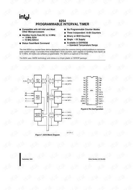 《芯片8254性能参数》（高清晰）pdf版_8254编程资源-CSDN下载