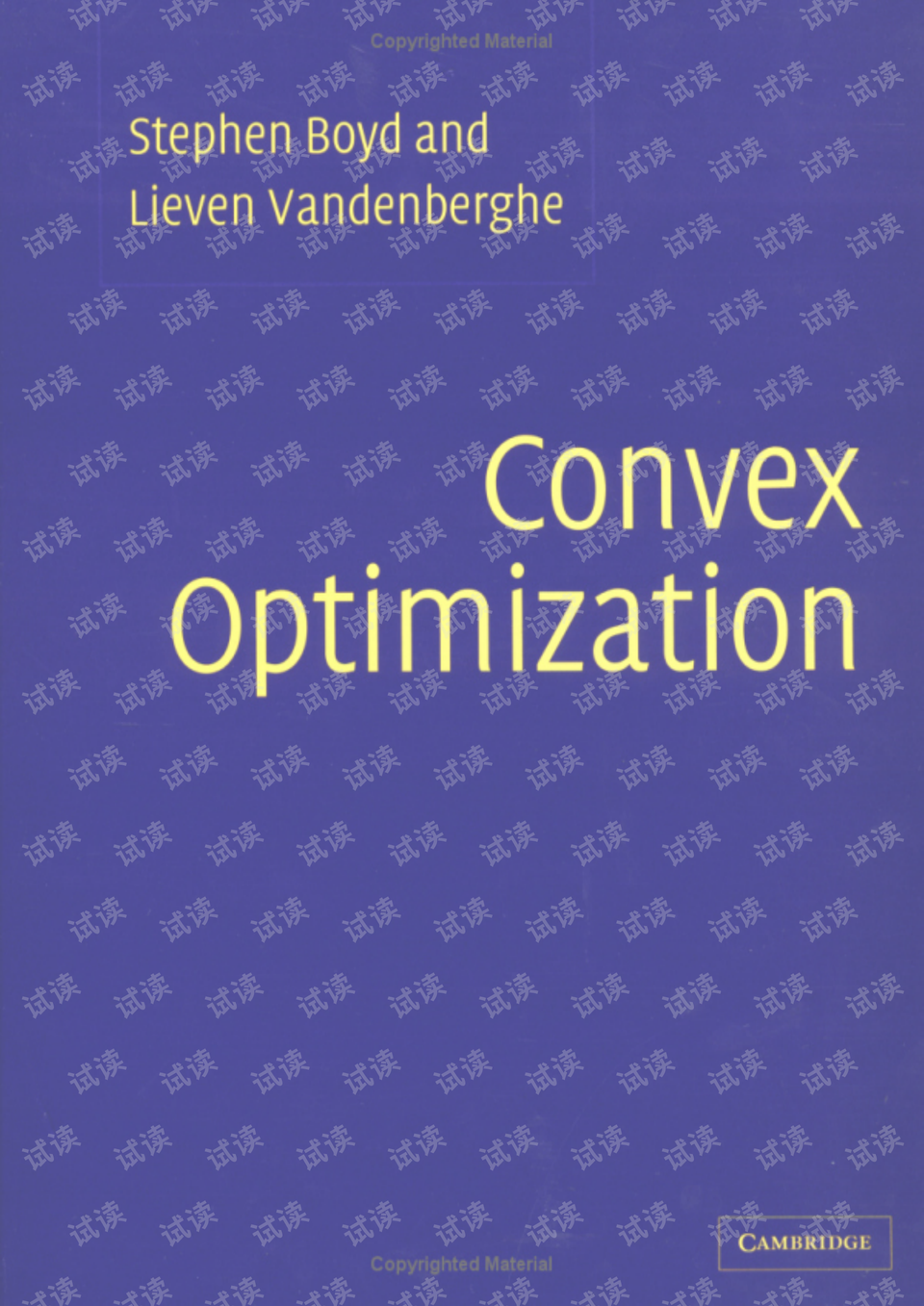 ConvexOptimization-S.Boyd,L.Vandenberghe-专业指导文档类资源-CSDN下载
