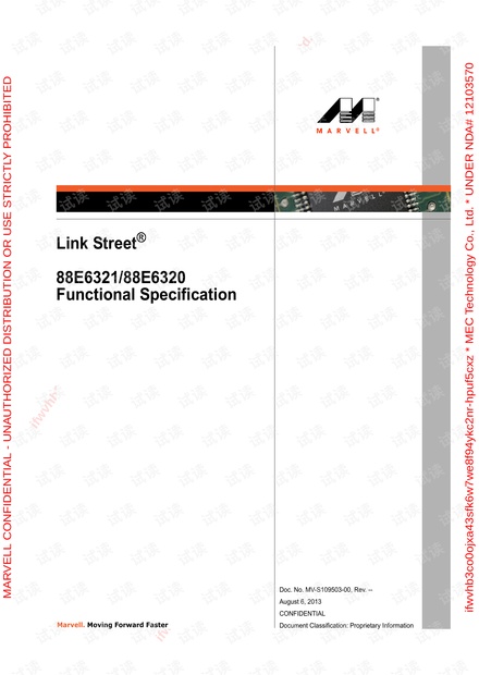 88E6321_88E6320_Functional_Specification-Draft-Rev0-03.pdf_88e6320芯片手册 ...