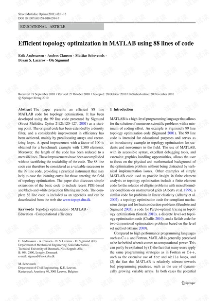 Efficient_topology_optimization_in_MATLAB_using_88_lines_of_code资源-CSDN下载