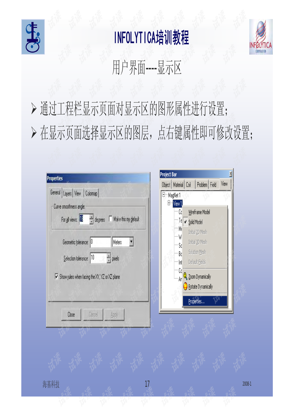 MagNet中文教程：用户界面详解与操作指南 - CSDN文库