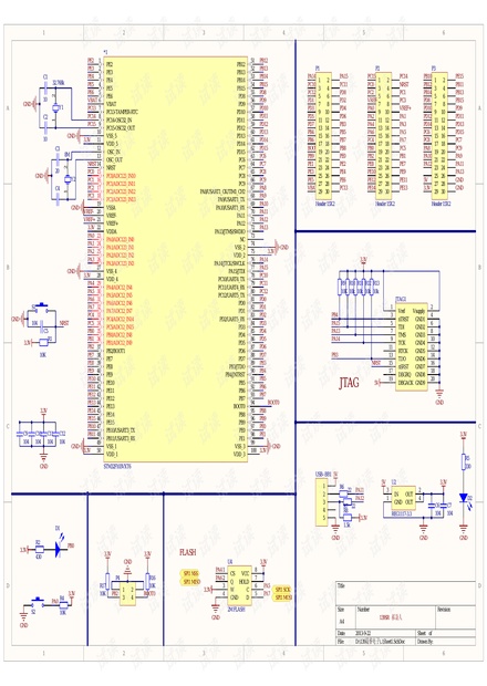 STM32F103VET6最小系统板原理图_stm32f103vc最小系统,stm32f103vet6最小系统资源-CSDN下载